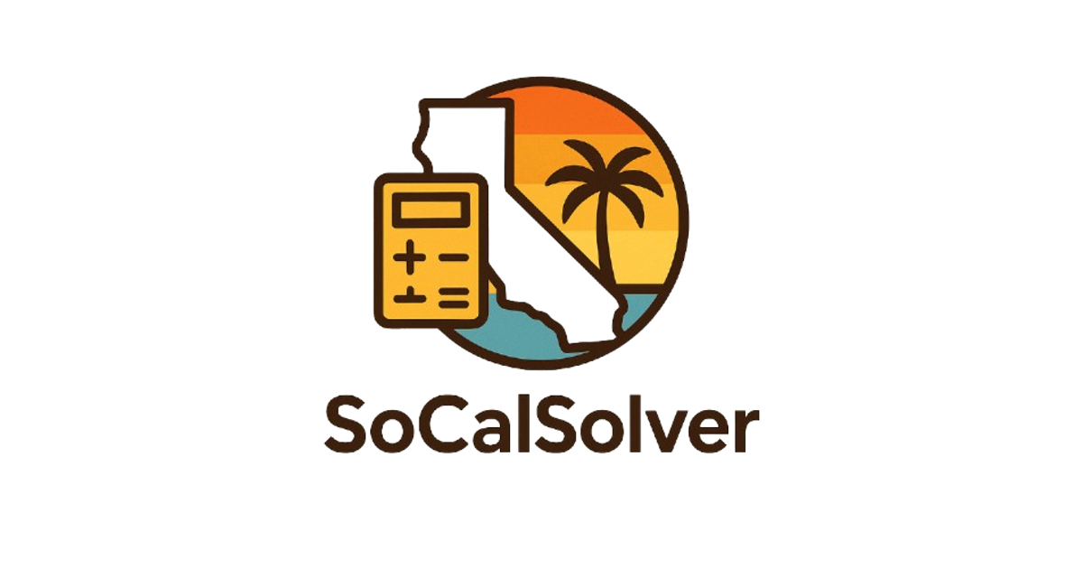 Todas las calculadoras | SoCalSolver | SoCalSolver